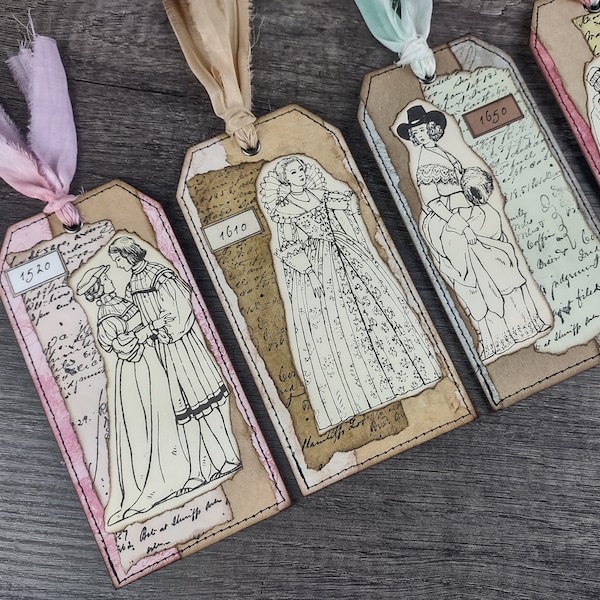 Handmade Journal Tags - Etsy