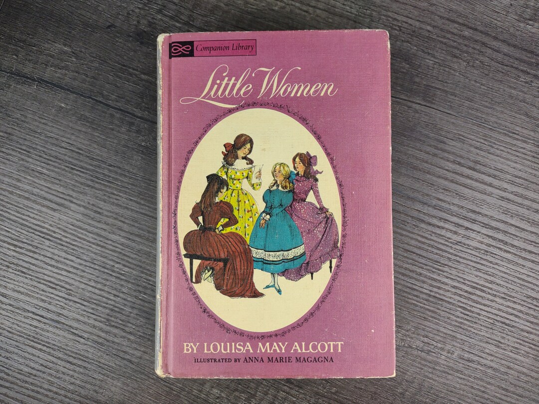 Vintage Hardcover Book, Companion Library Little Women and Little Men ...