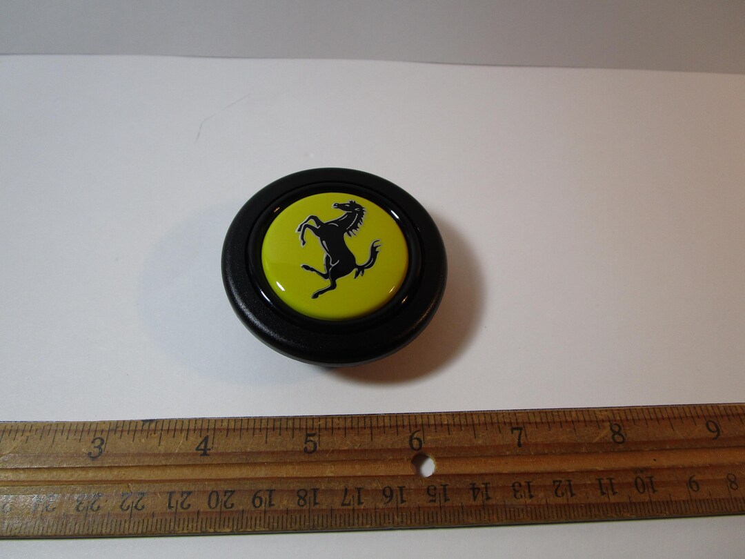 FERRARI OEM Horn Push Button for Steering Wheel 308 328 348 Testarossa ...
