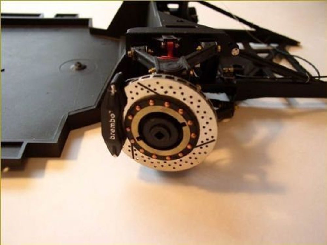 Pocher 1/8 Scale Ferrari F40 Testarossa Porsche Metal Drilled Rotors ...