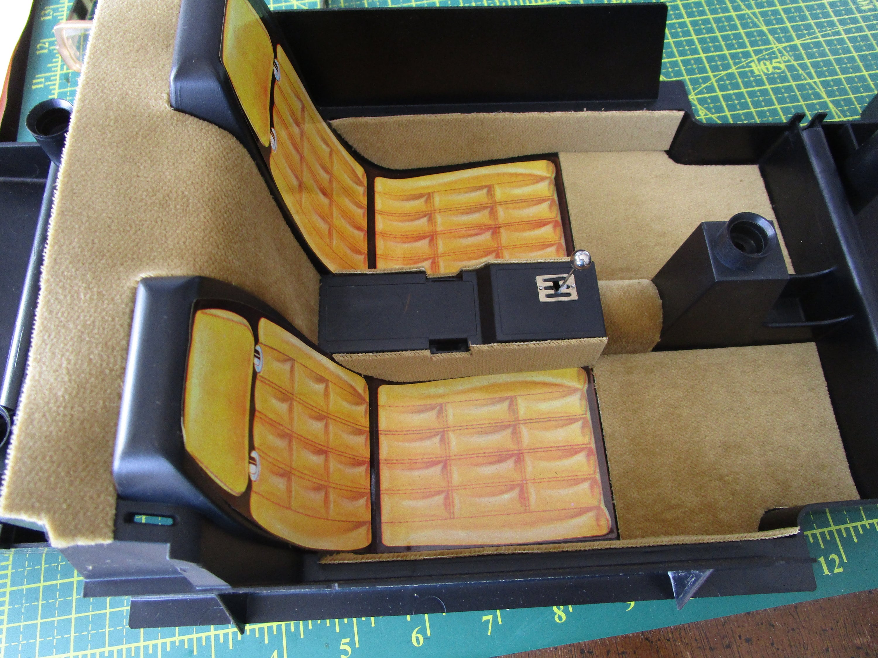 Barbie Ferrari Car 328 Real Plush Carpeting Transkit Assembly MATTEL ...