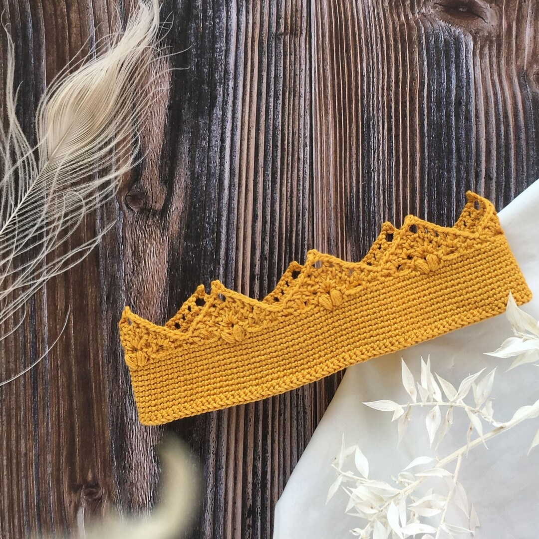 Crochet Pattern for Birthday Crown „aurelia“ - Etsy