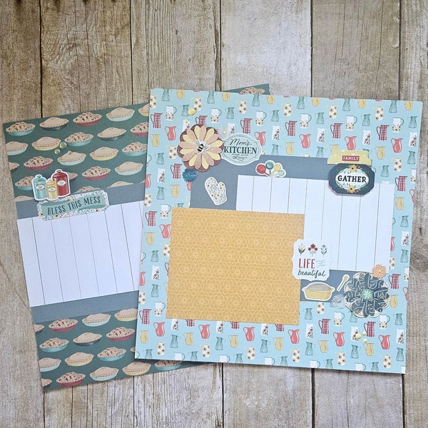 Cooking Scrapbook - Etsy