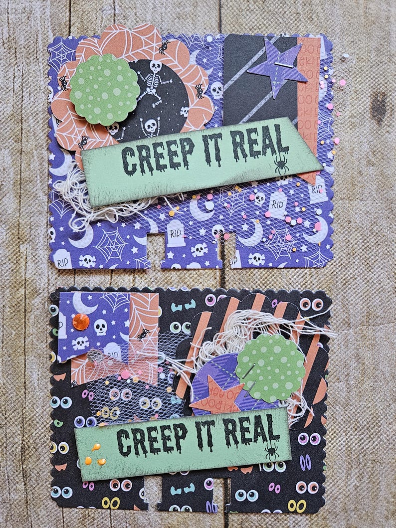Halloween Memory Dex Cards - Etsy