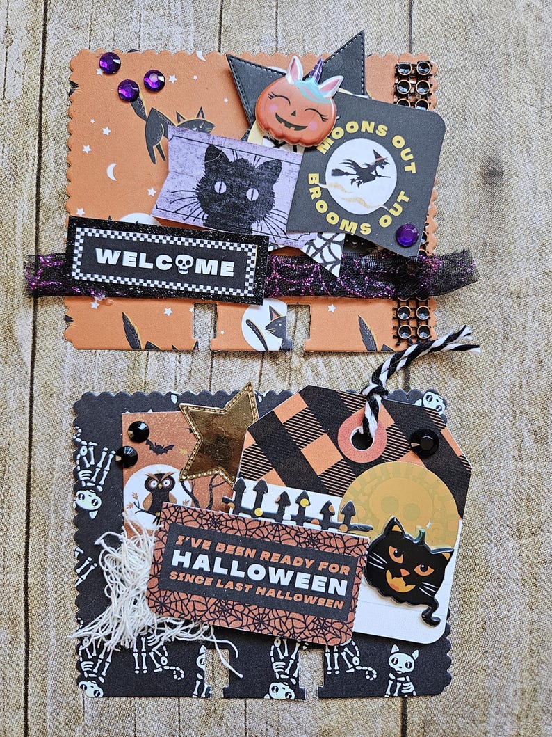Halloween Memory Dex Cards - Etsy