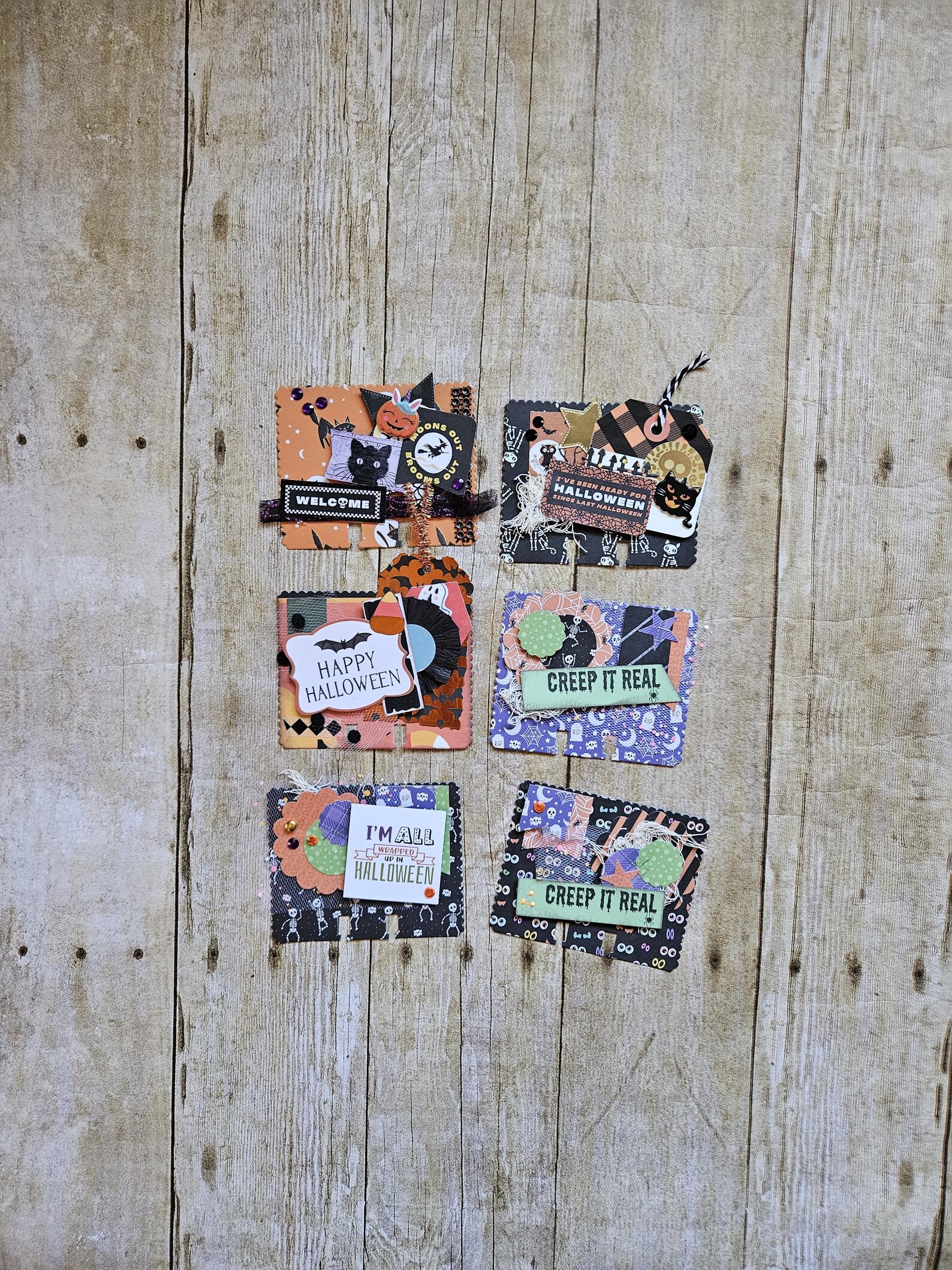 Halloween Memory Dex Cards - Etsy