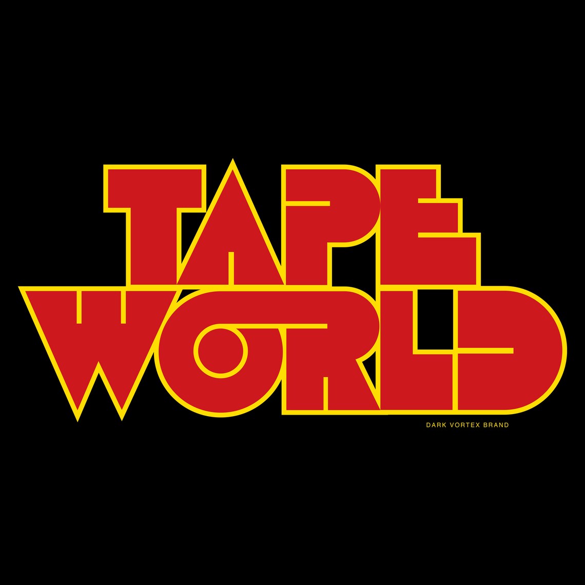 Tape World T-shirt - Defunct Music Store Logo - 100% Preshrunk Cotton T ...