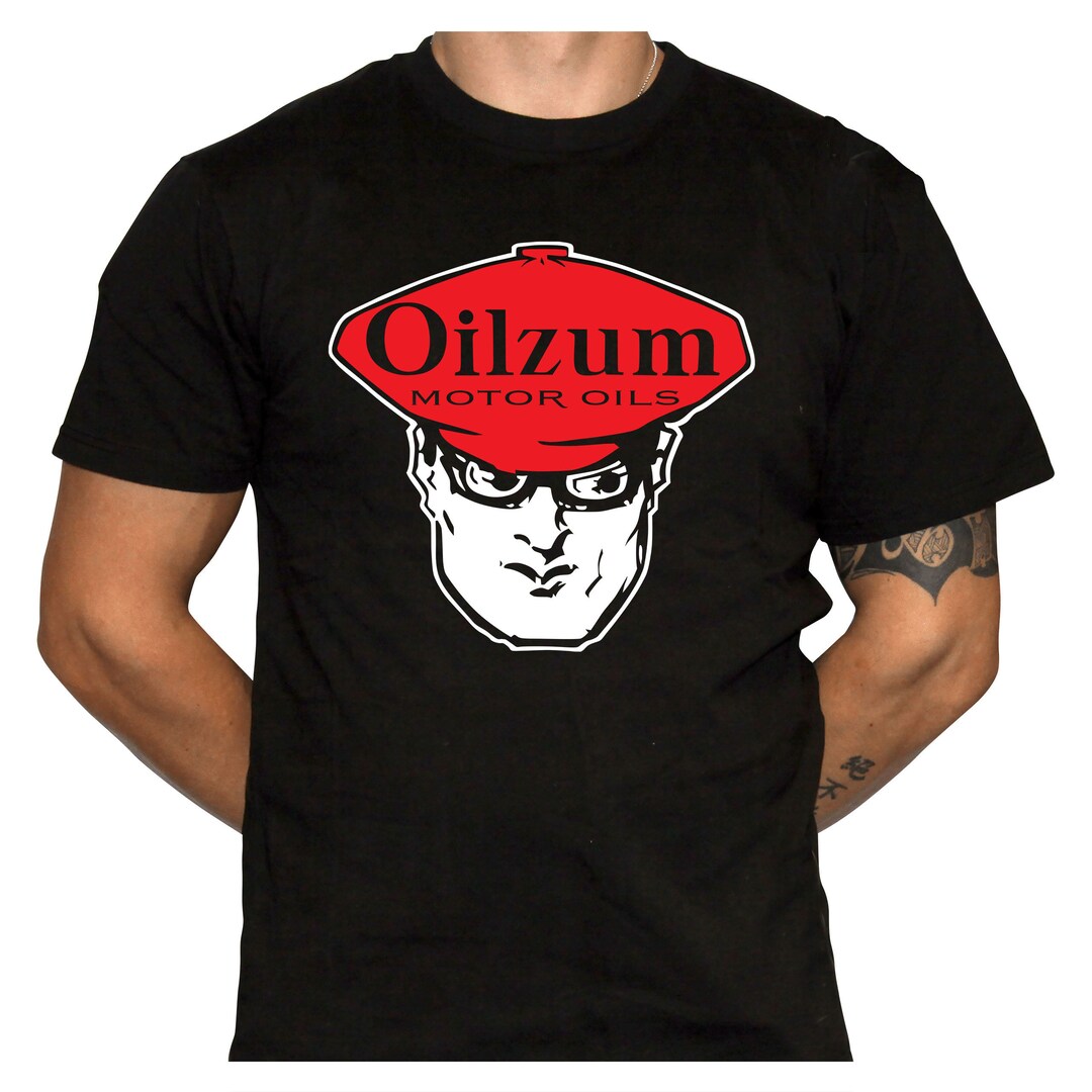 Oilzum Motor Oil T-shirt Defunct Petroleum Company 100% Preshrunk ...