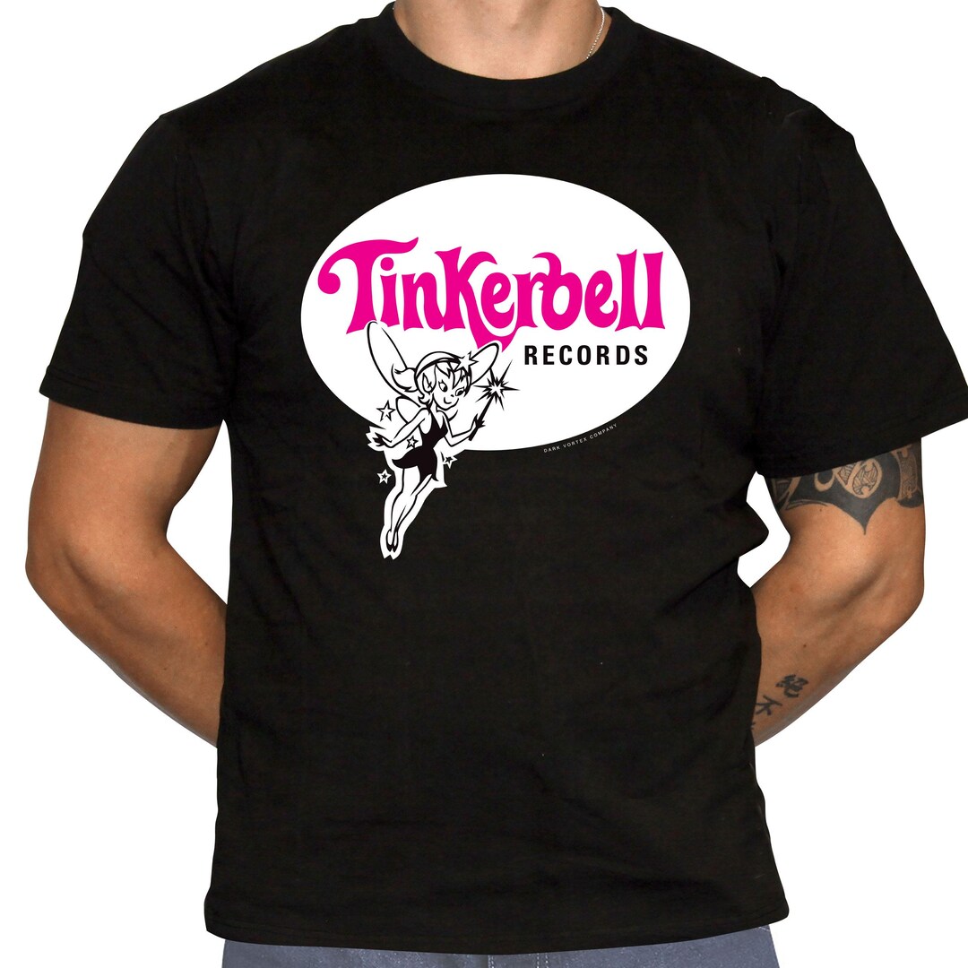 Tinkerbell Records T-shirt - Defunct Children's Record Label - 100% ...