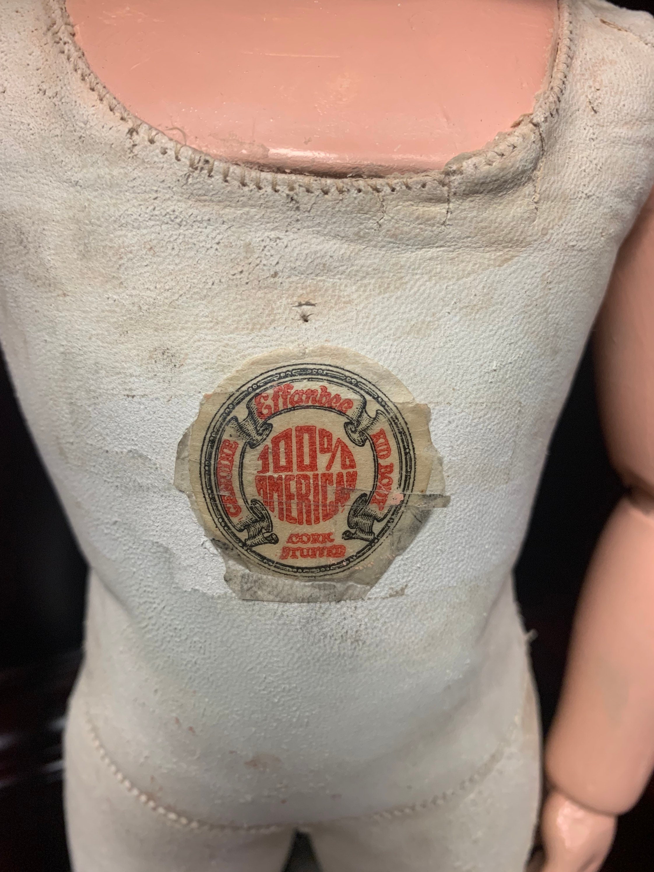 1919 Effanbee Mary Jane Doll on a German Kidelene Body With Composition ...