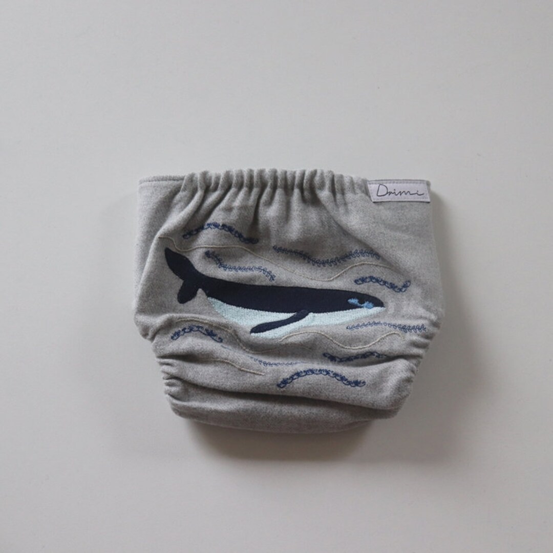 Drimi Wool Diaper Nappy Embroidery Whale Wrap Cover Windel Wolle ...