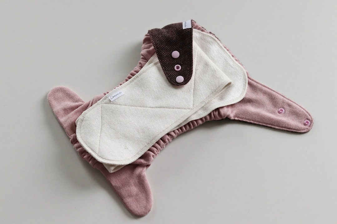 Long Insert With Expanded Back Bamboo Insert to Diapers for - Etsy