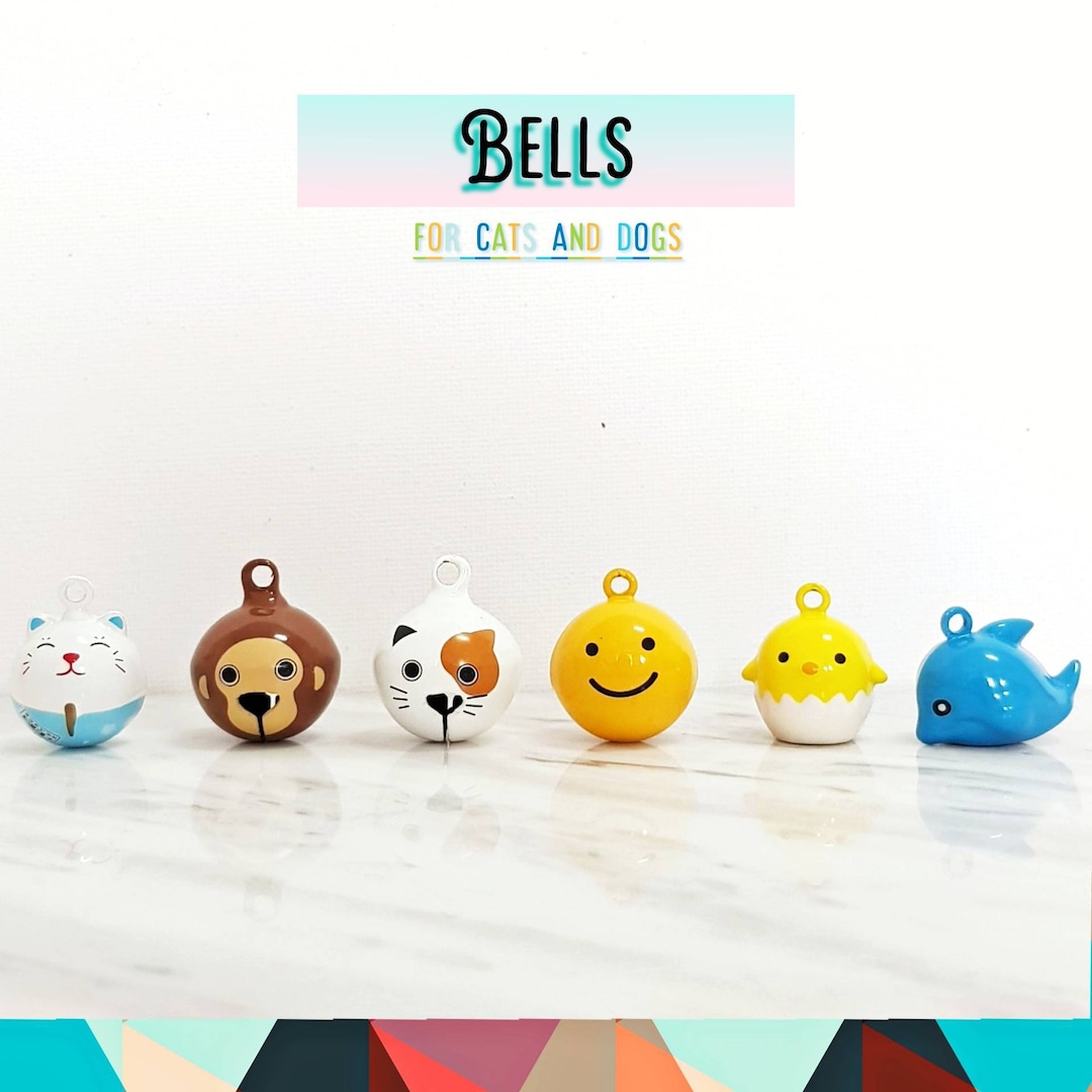 Cartoon Pet Collar Bell, Cute Dog & Cat Bells - Etsy