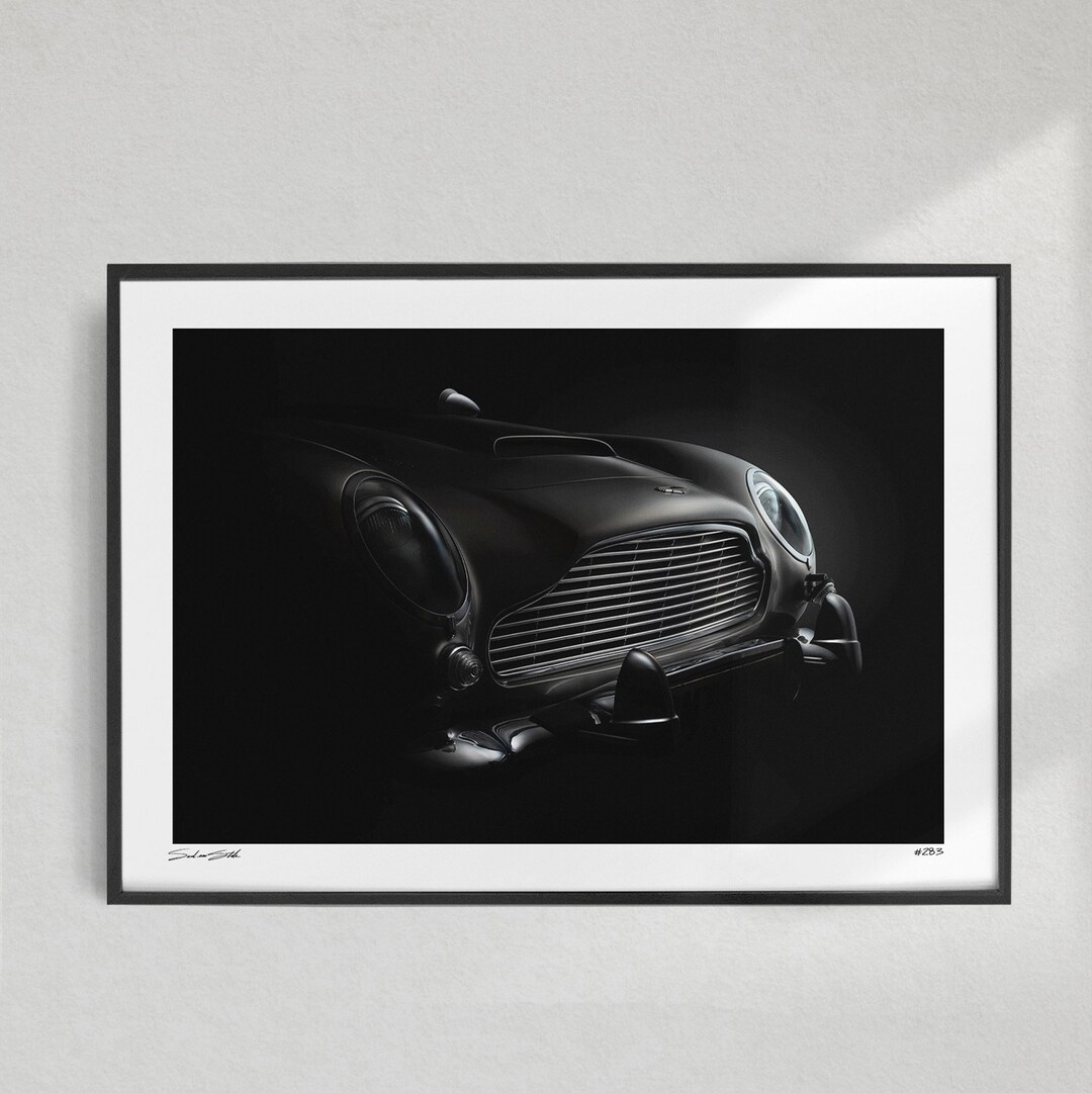 1964 Aston Martin DB5 Fine Art Photography Print Signed by the Artist ...