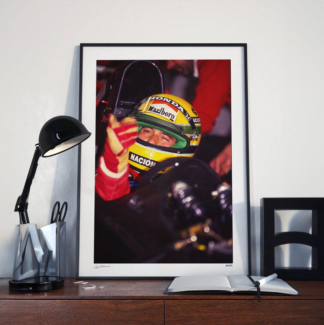 Ayrton Senna Portrait Fine Art Photography Print Signed by the Artist ...