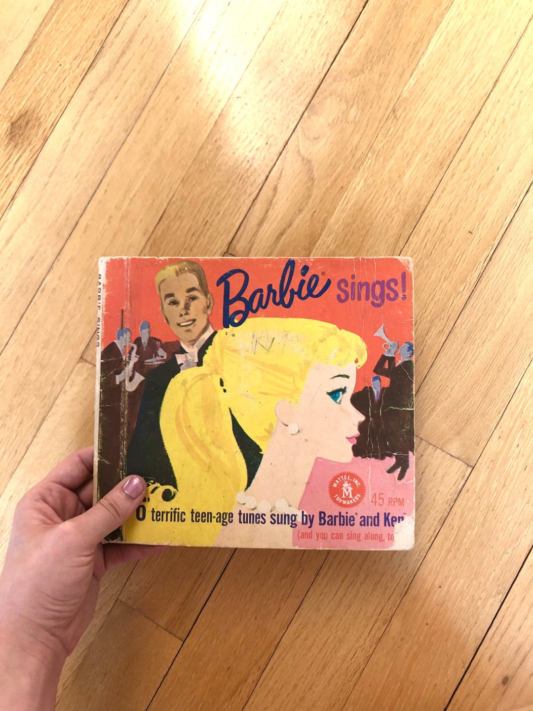 Vintage 1961 Barbie Sings! Book by Mattel - Etsy