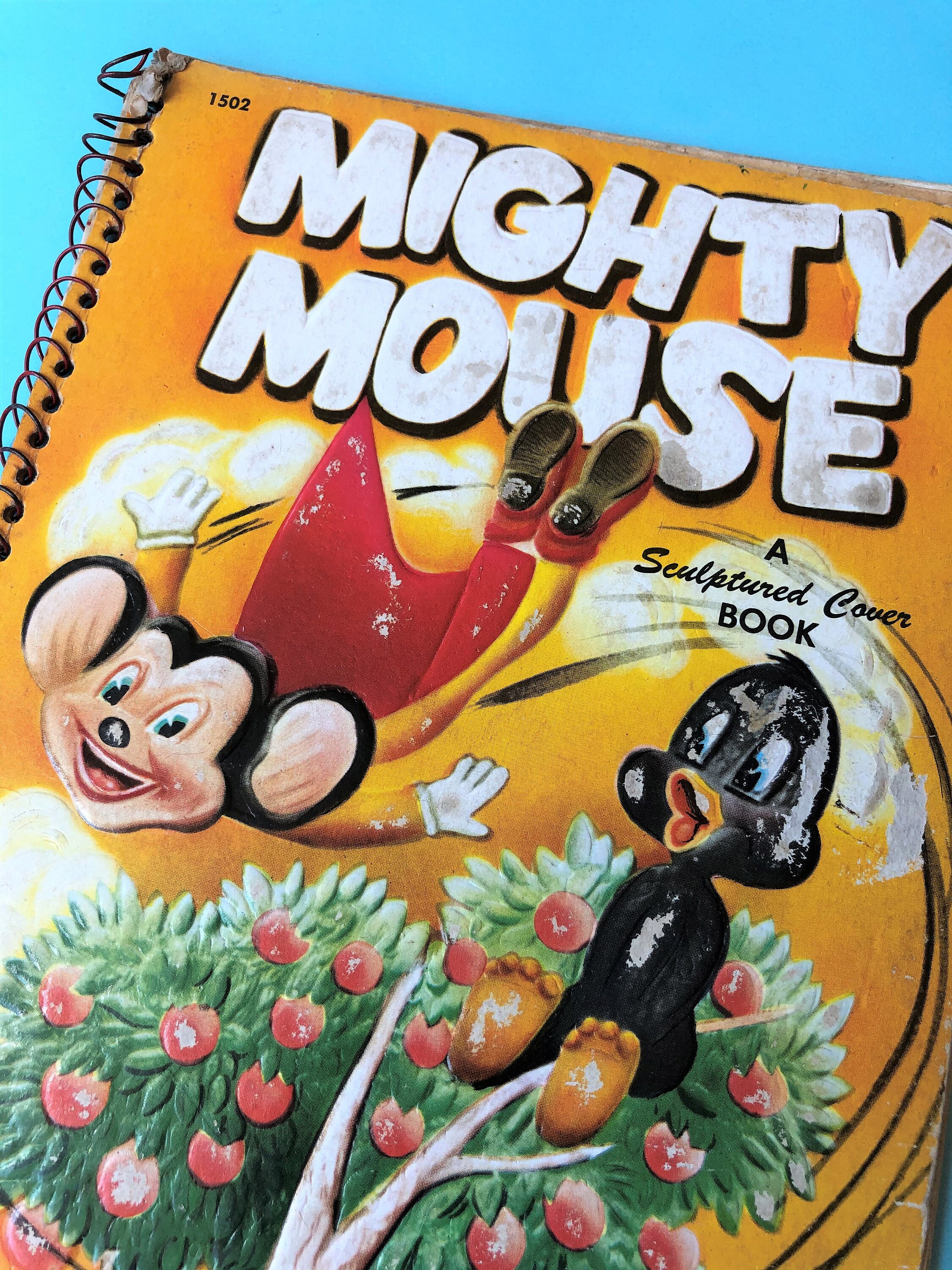 1953 Mighty Mouse Sculptured Cover Book | Etsy