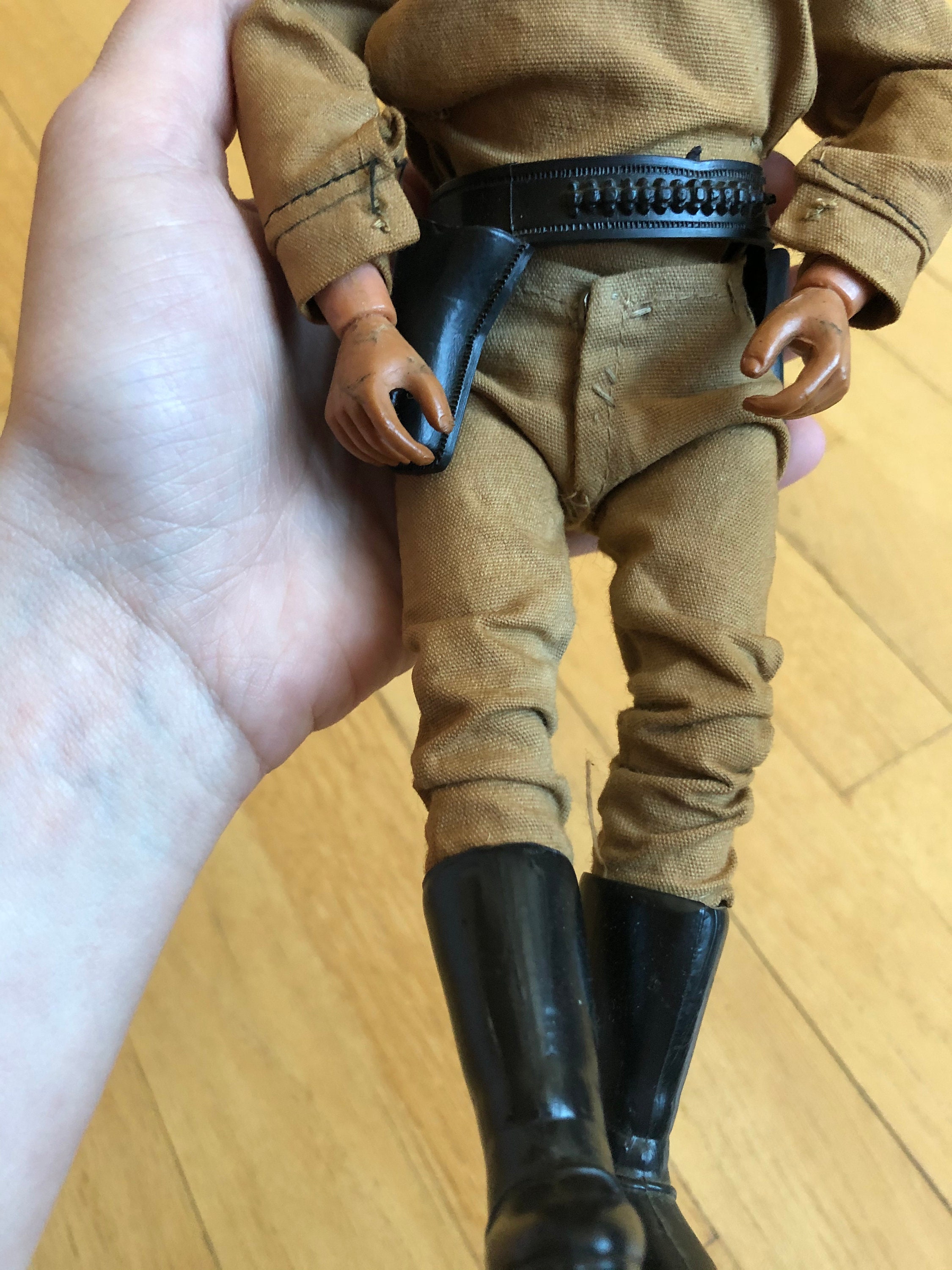 RARE Vintage 1973 the Lone Ranger Doll Tel Inc Gabriel Toys Made in ...