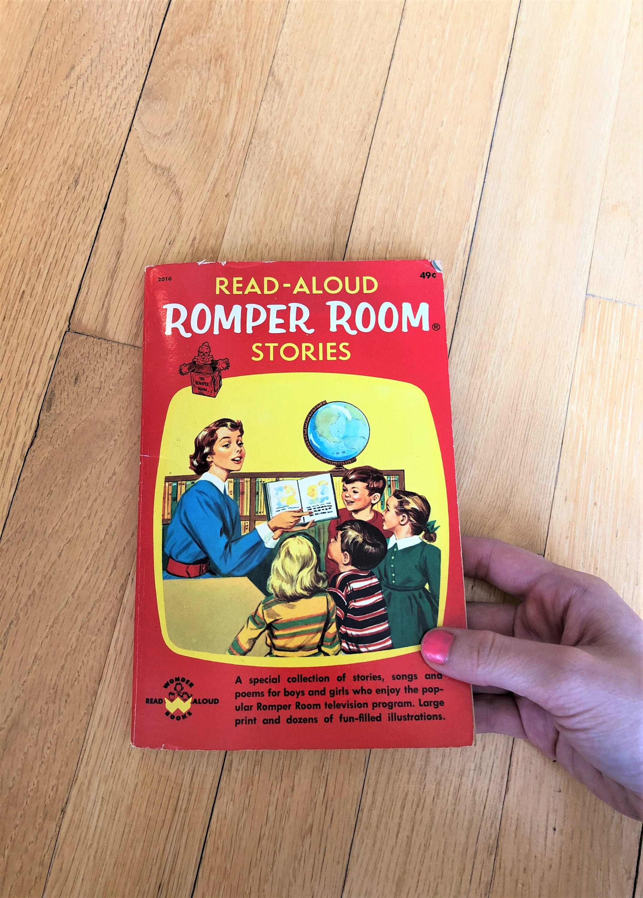 1958 Romper Room Stories Wonder Books Read Aloud Children's Book of ...