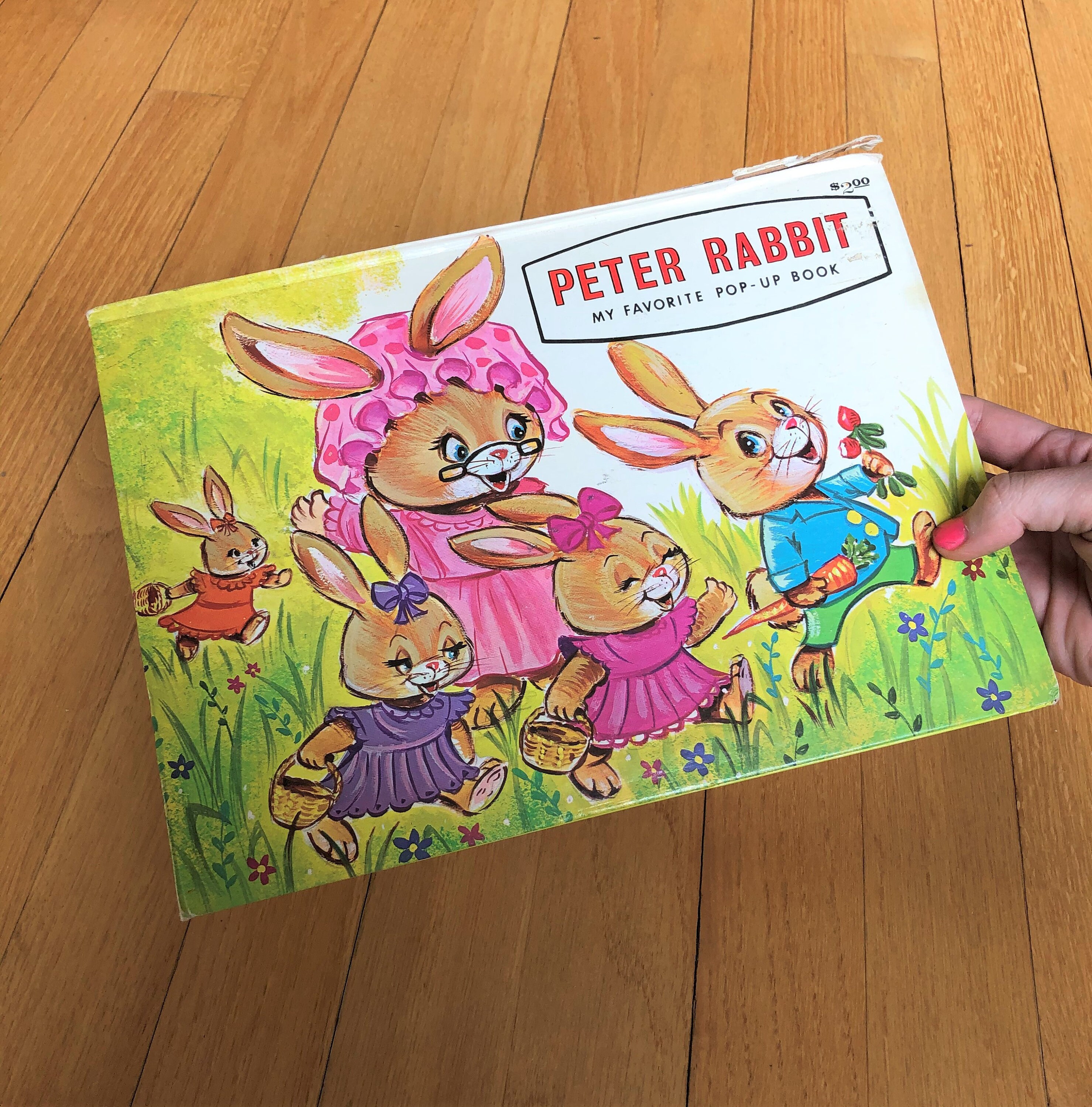 Adorable Vintage peter Rabbit My Favorite Pop up Book - Etsy
