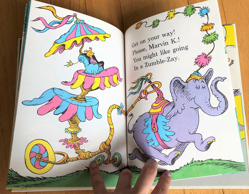 Vintage 1972 Dr. Seuss marvin K. Mooney Will You Please Go Now ...