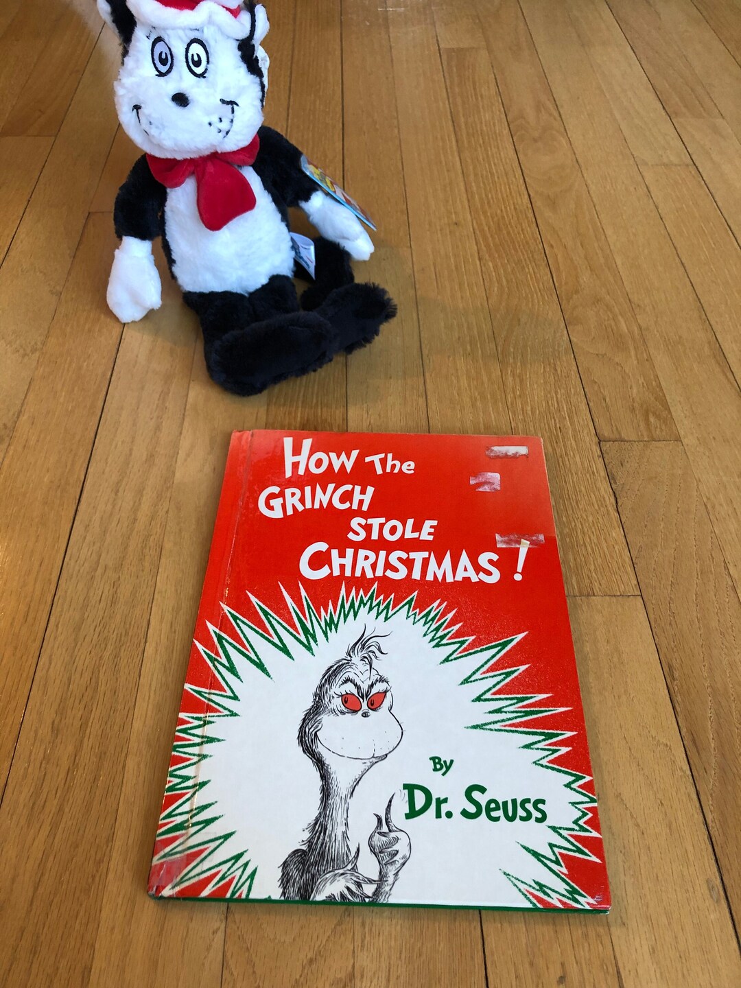 Vintage "how the Grinch Stole Christmas" Large Harcover Book - Etsy
