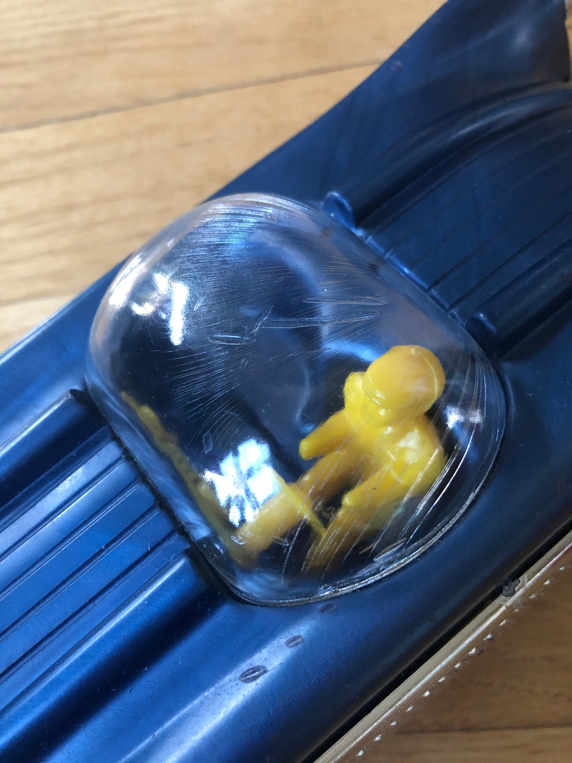 WORKING Vintage Mid Century Remote Control X-91 Futura Blue | Etsy