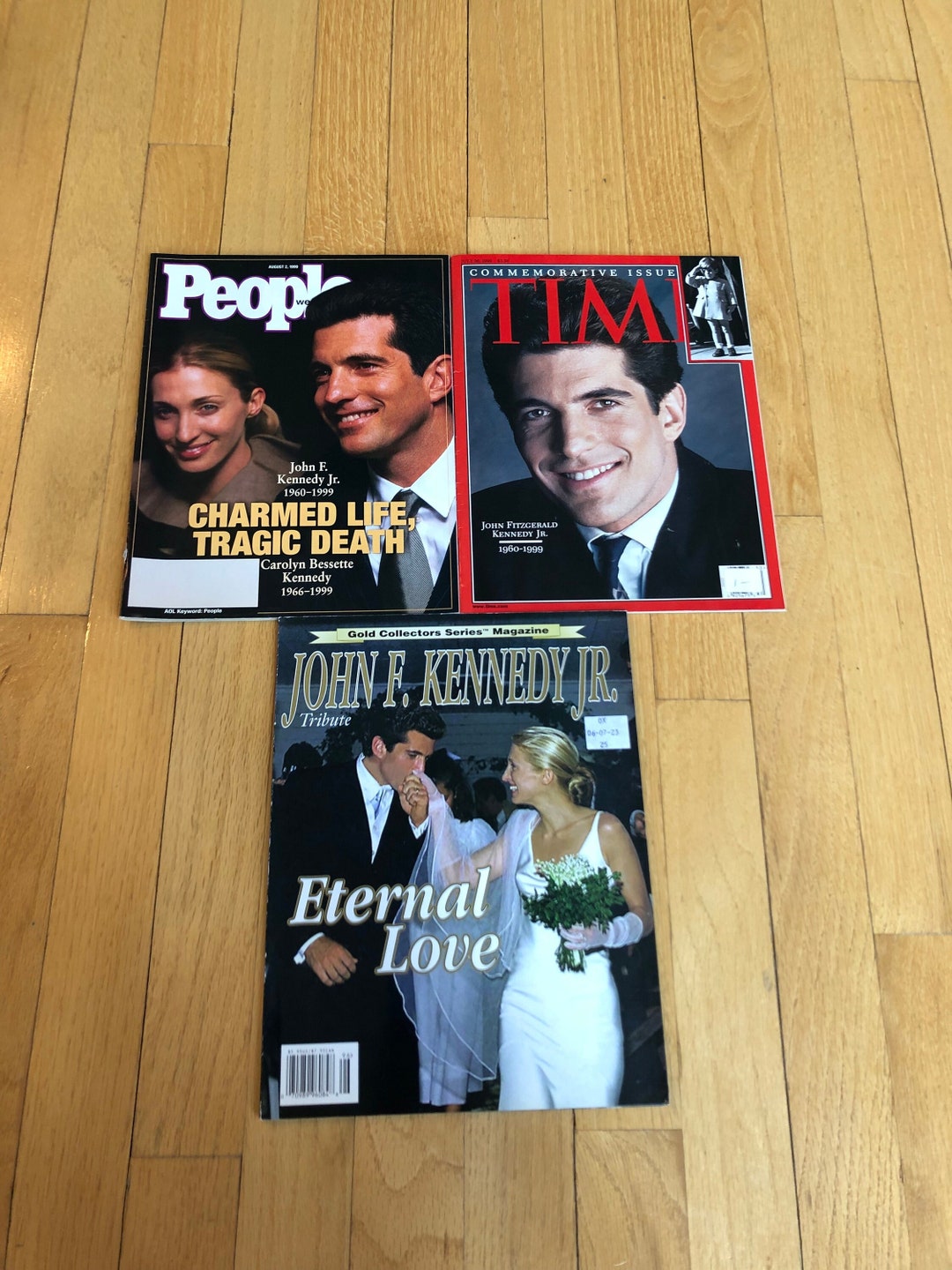 Vintage 1999 John F Kennedy Jr. Magazines// Time/people - Etsy