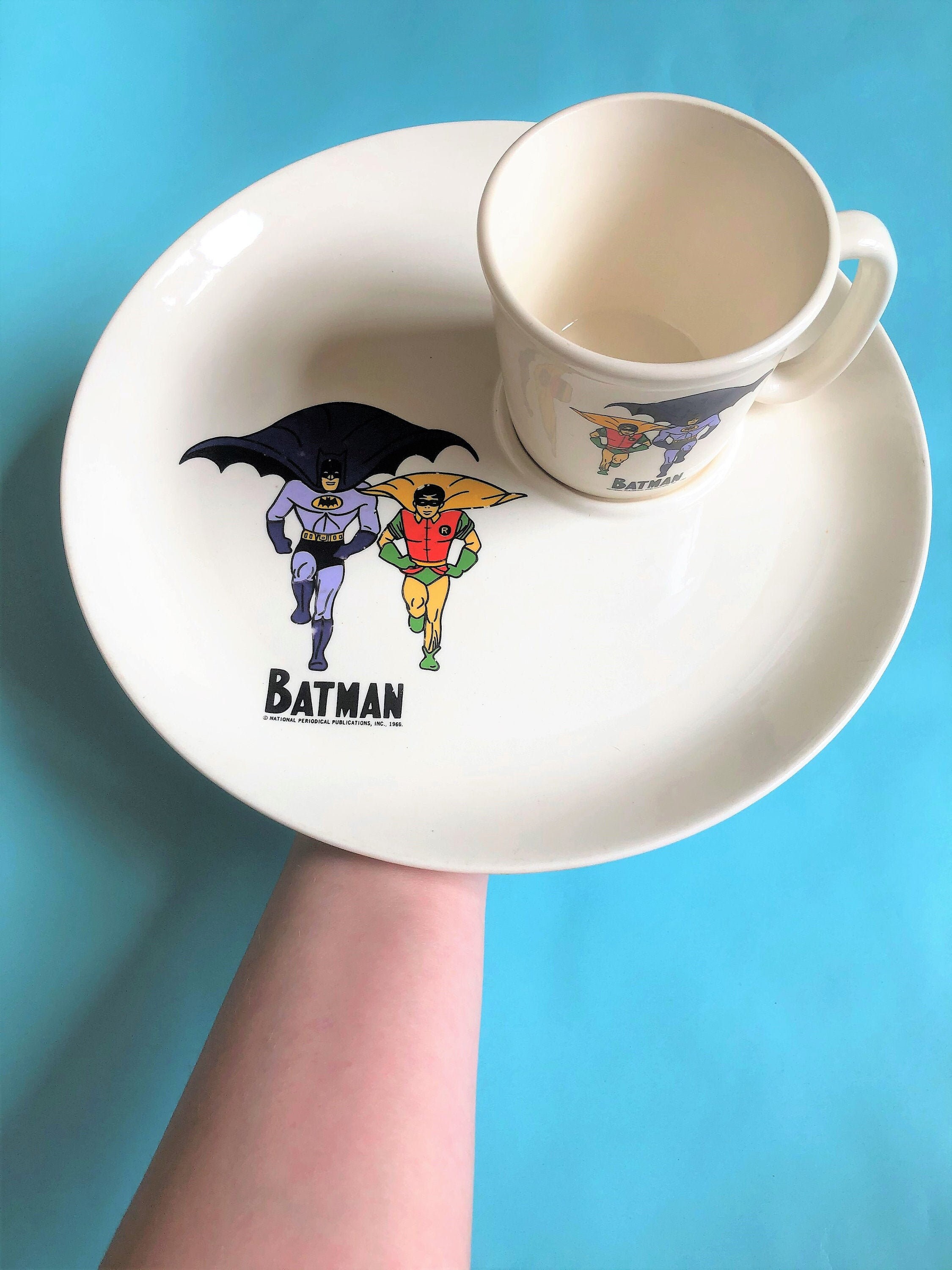 Batman Plates And Cups