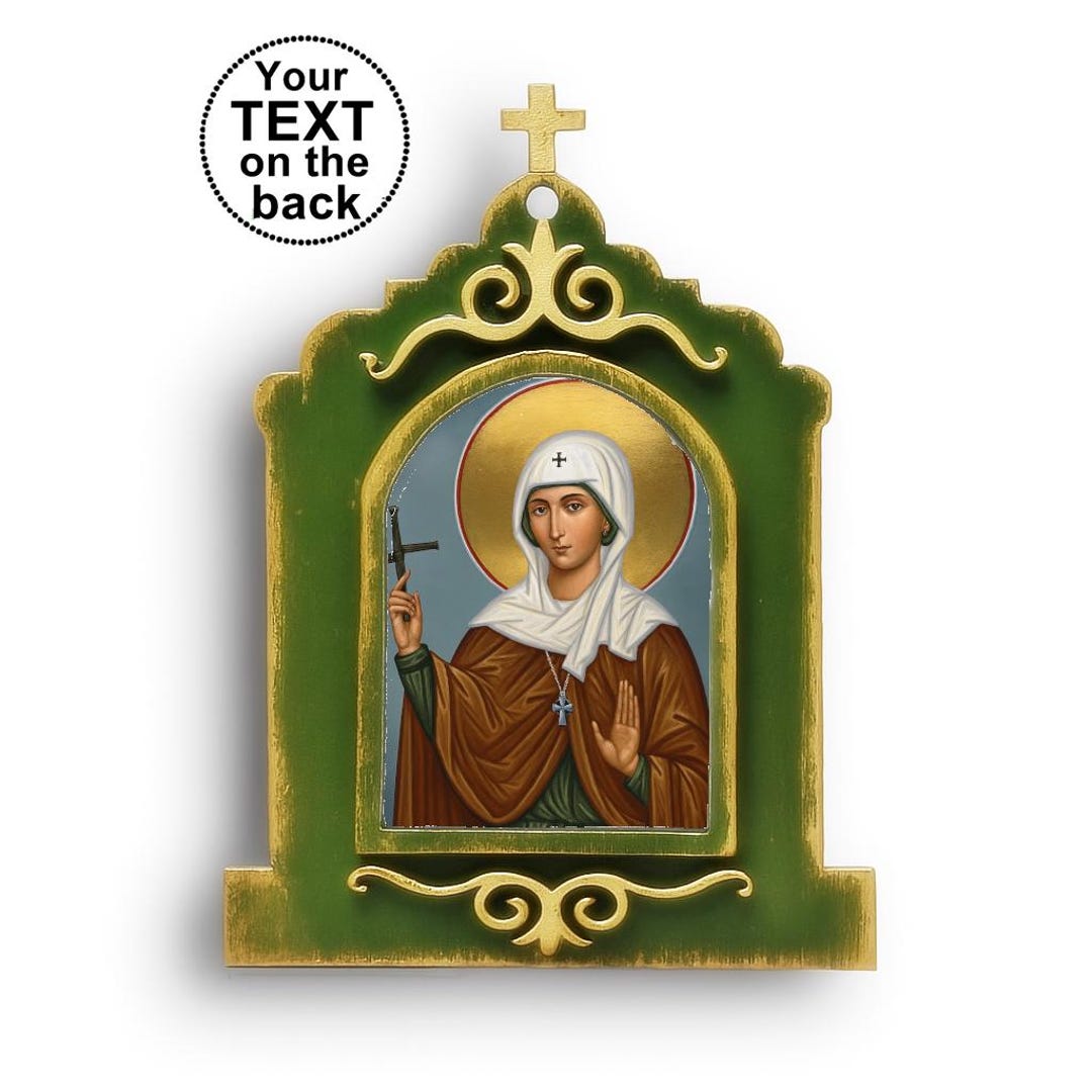 St Brigid, Saint Brigid, Brigid Mini Travel Altar, St Brigid Icon ...