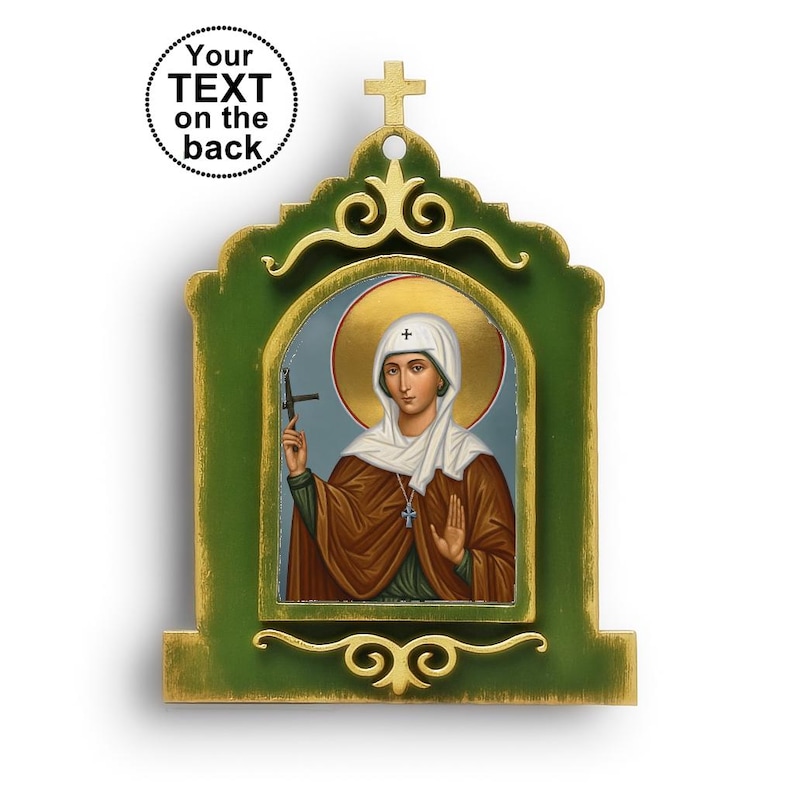 St Brigid, Saint Brigid, Brigid Mini Travel Altar, St Brigid Icon ...