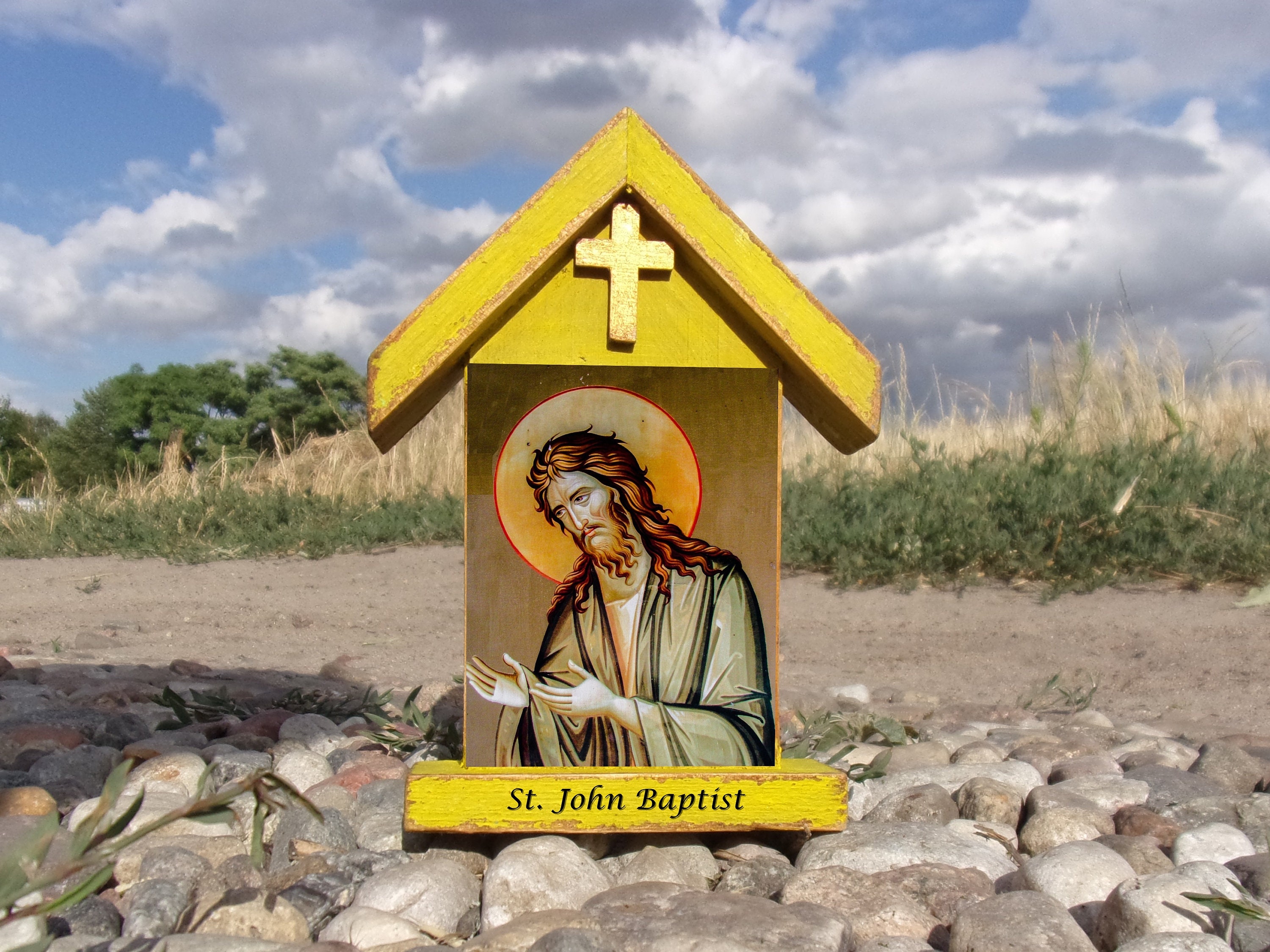 John the Baptist saint John catholic printreligion art | Etsy