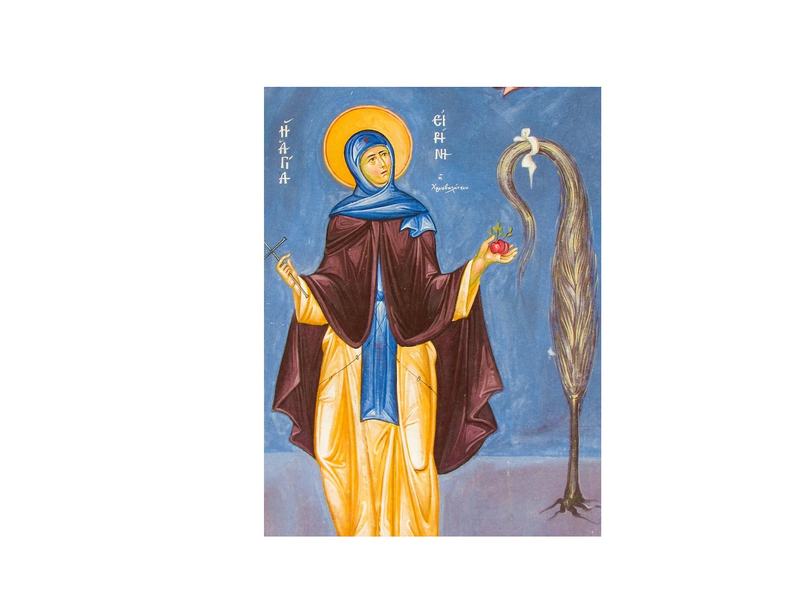 Saint Irene Icon St Irene Personalized Baptism Gift - Etsy