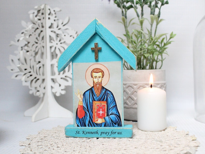 Saint Kenneth Saint Canice Christening for Boy Saint Kenny - Etsy