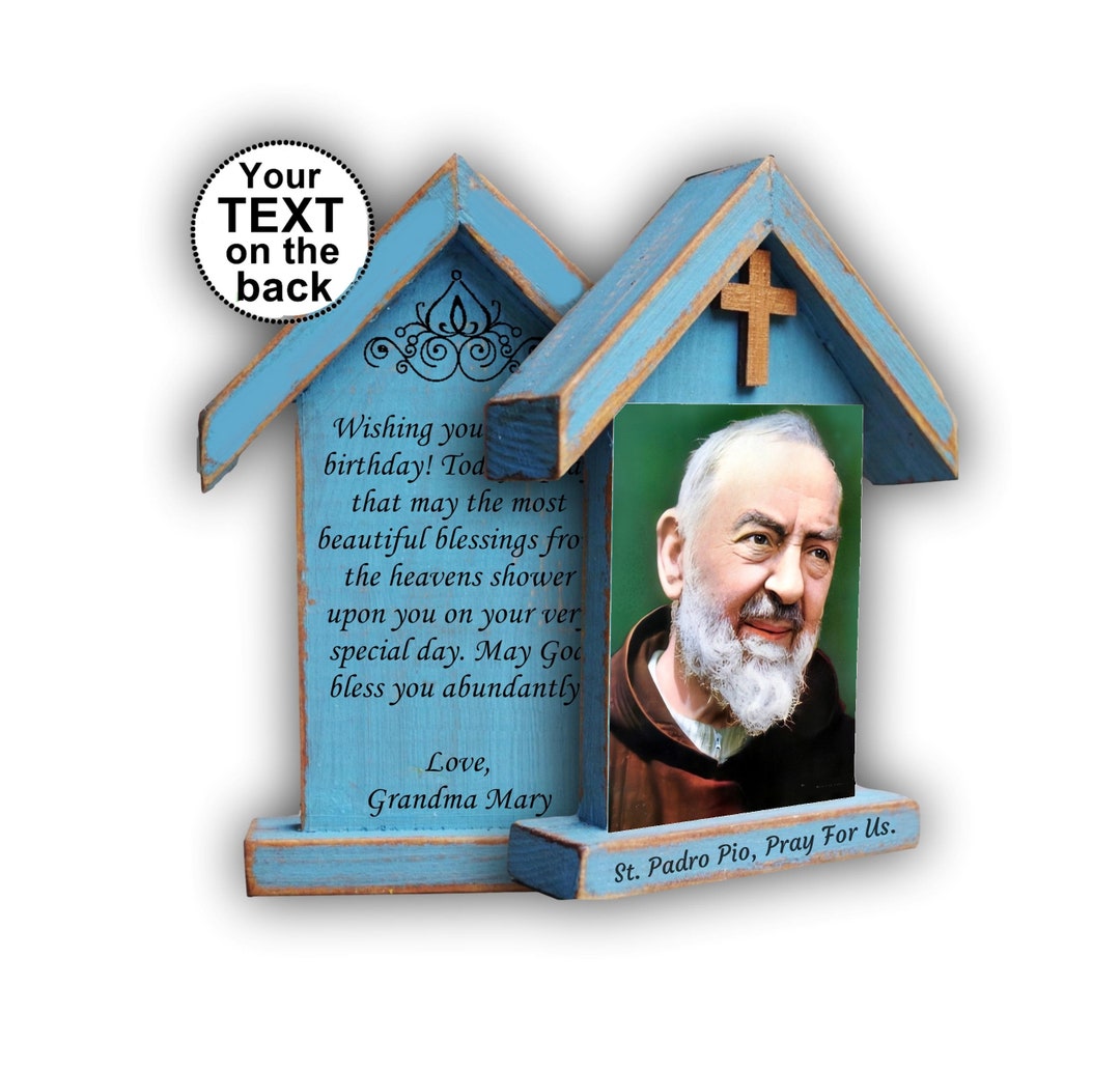 Padre Pio Statue, Padre Pio Icon, St Padre Pio, Catholic Prayer Prints ...