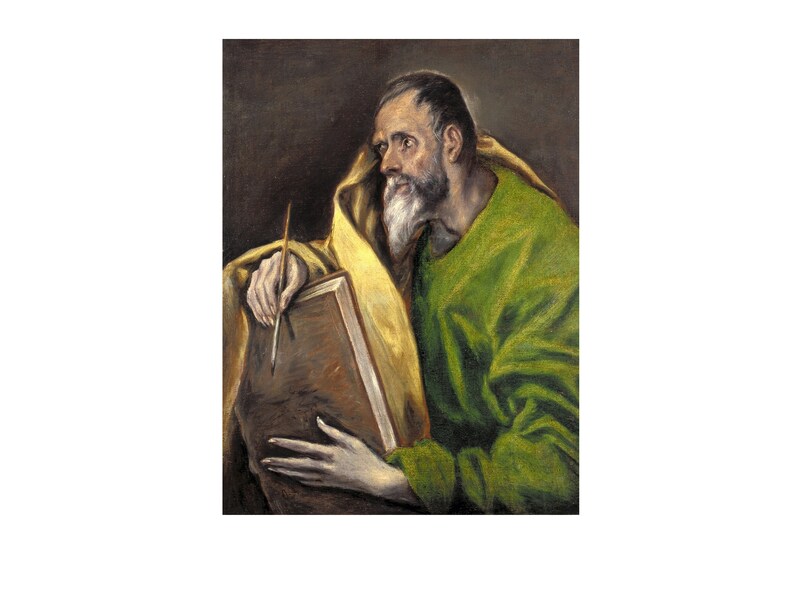 St Luke the Apostle Altar of St Luke Saint Luke the Apostle | Etsy