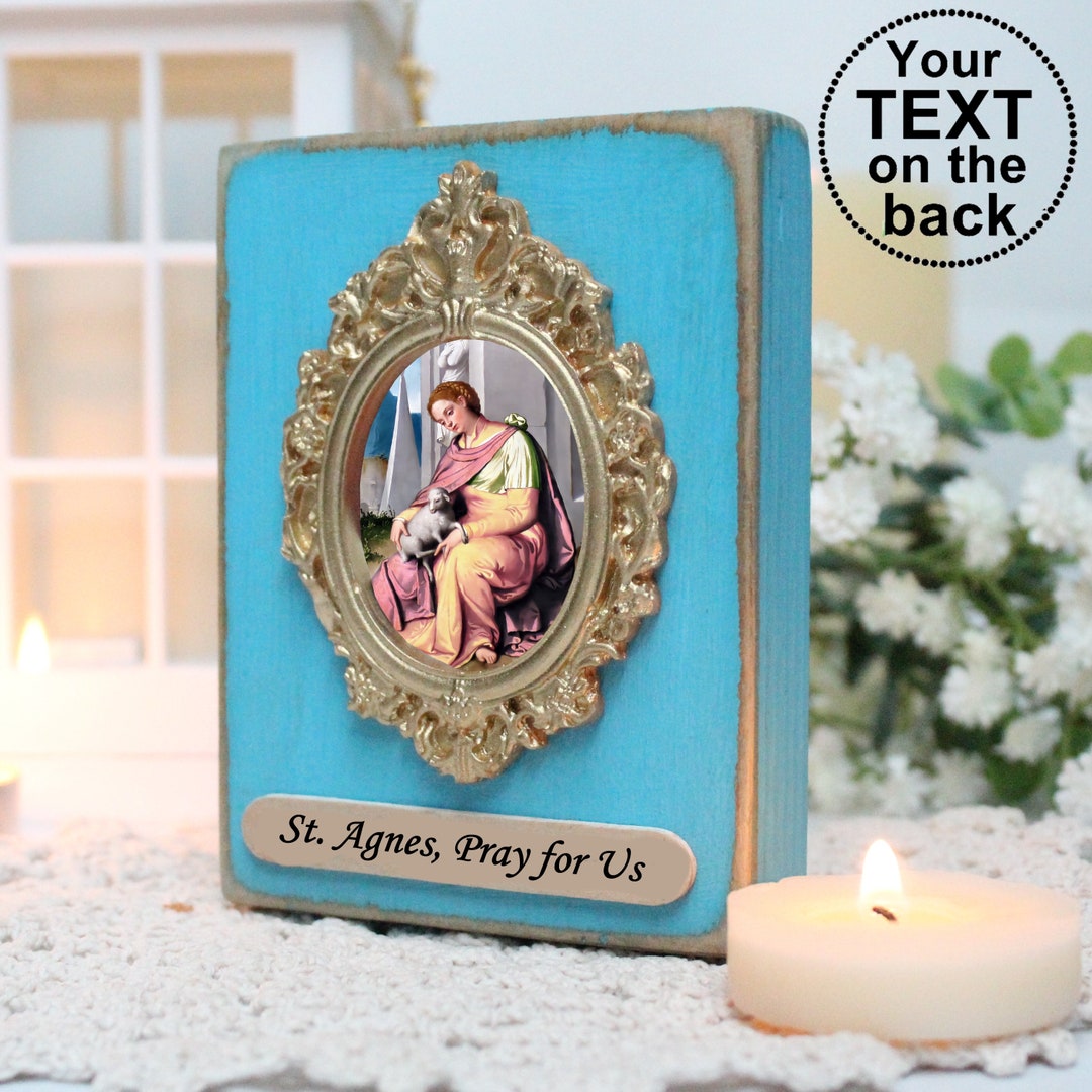 St Agnes Icon, Saint Agnes of Roma, Heilige Agnes, Patron Saint of ...