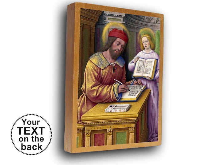 Saint Matthew the Apostle Icon, Handmade Greek Orthodox Icon of Apostle ...