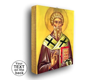 Saint Blaise Icon - Etsy