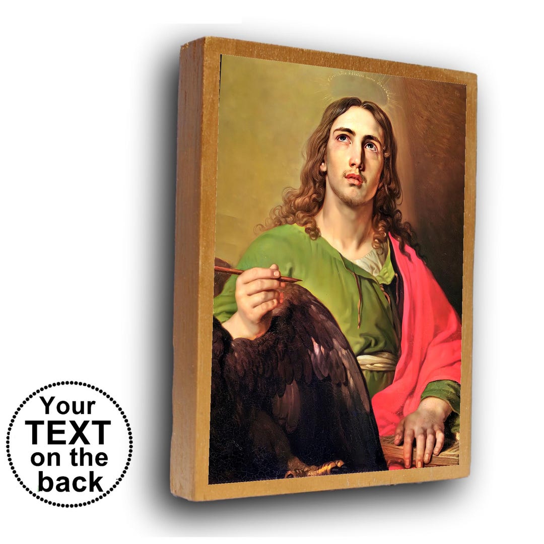 Saint John the Apostle, Icon of St John, Patron Saint John, Icon With ...