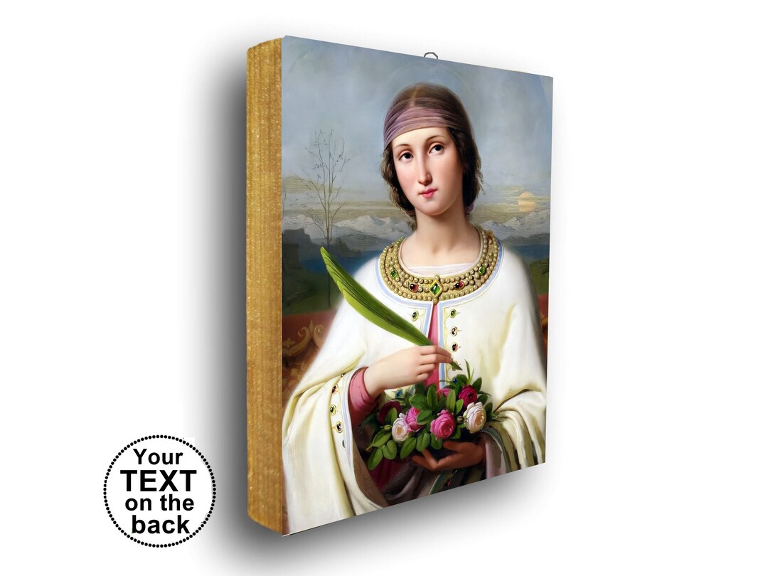 St Dorothy Icon Saint Dorothy of Cesarea Catholic Saint St - Etsy