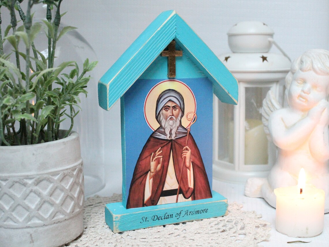 Saint Declan of Ardmore Patron Saint Gift St Declan Saint - Etsy