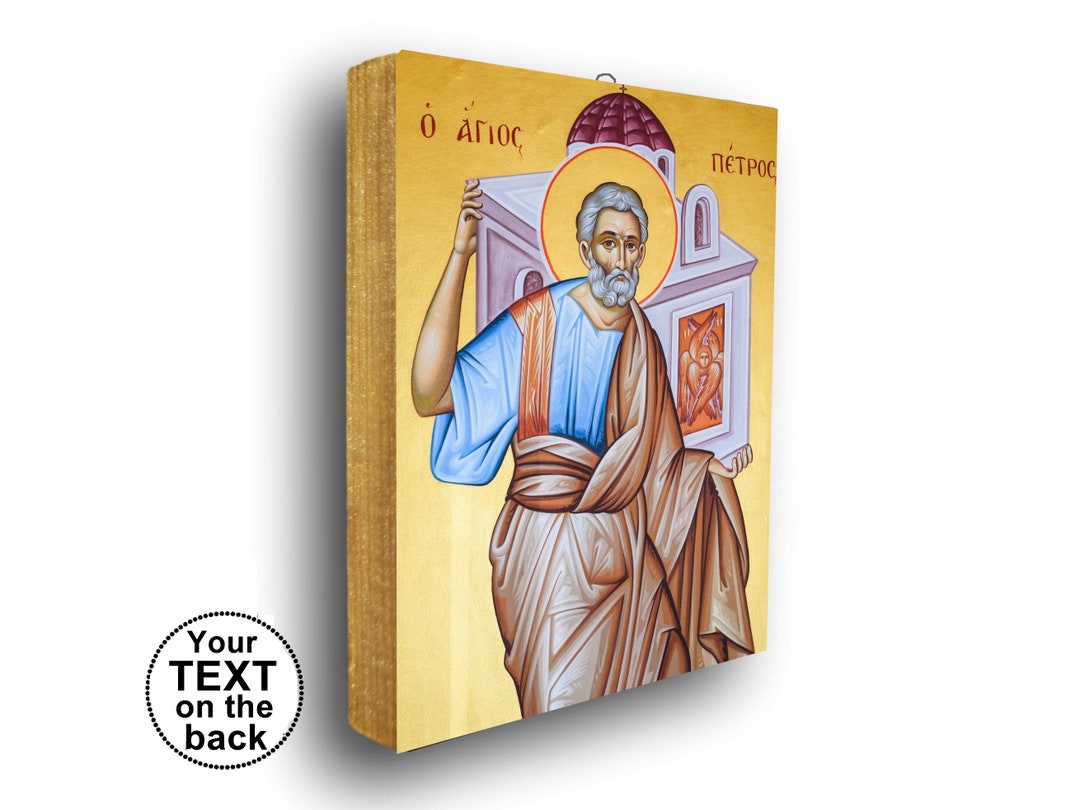 St Peter Icon Icon of Saint Peter St Peter the Apostle - Etsy