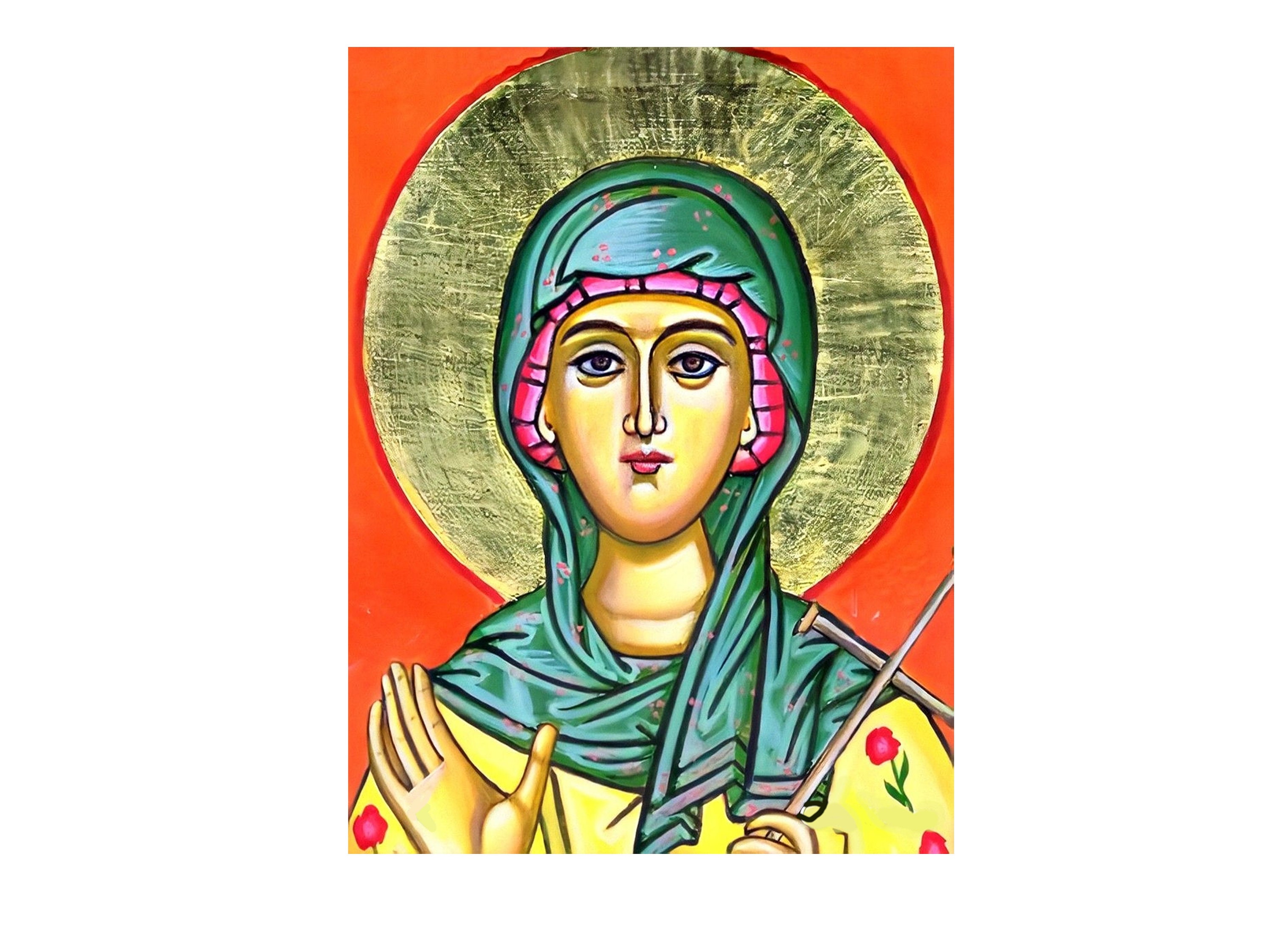 Saint Blandina Martyr, Icon of St Blandina, St Blandina, Patroness of ...