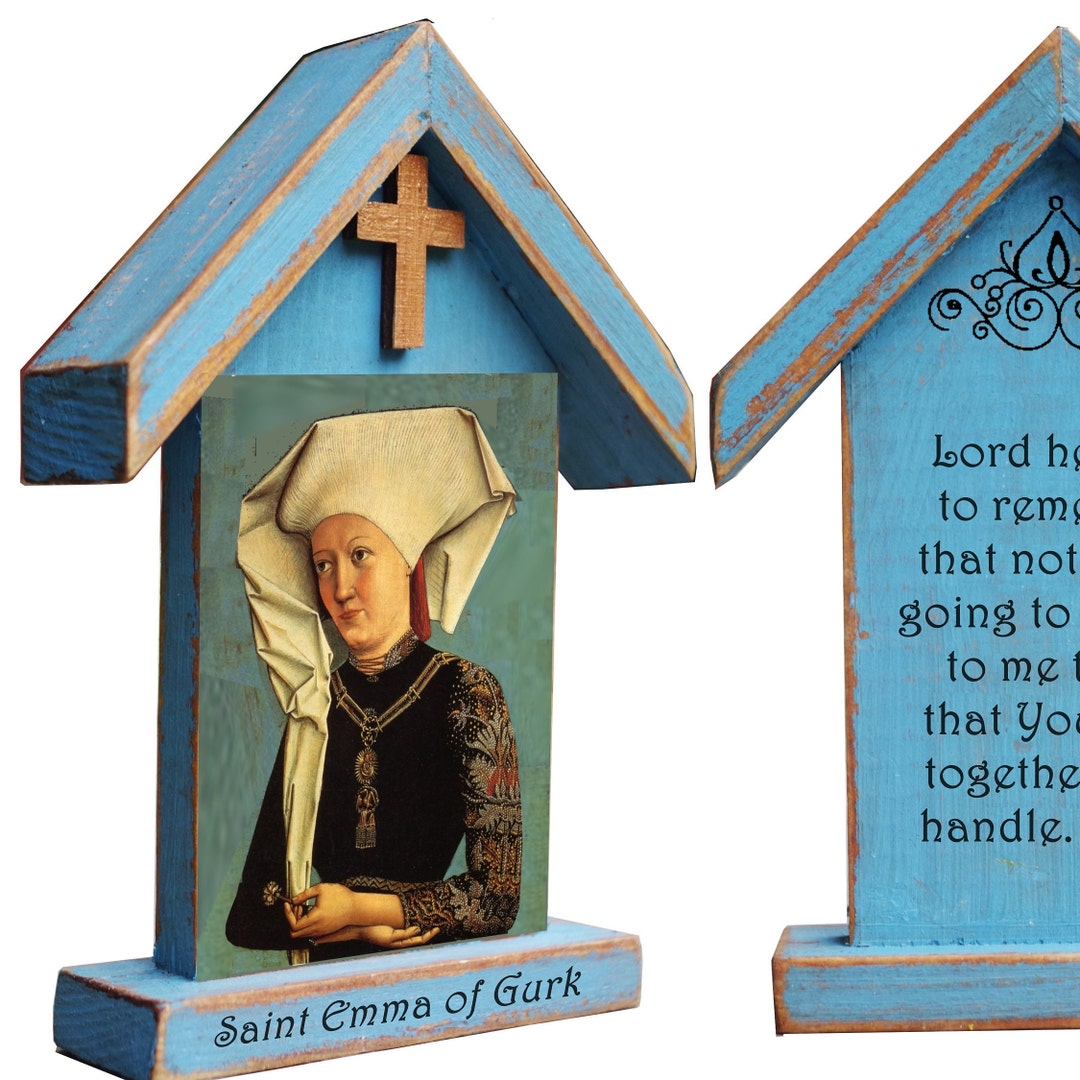St Hemma of Gurk, Saint Emma, Christian Art, Religious Print ...