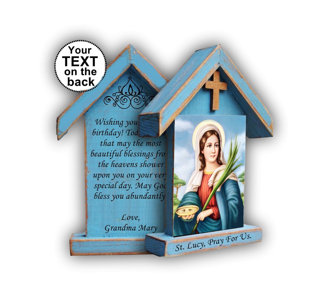 Saint Lucy Icon, St Lucy Art, Catholic Prints, Religious Gift, Lucia of ...