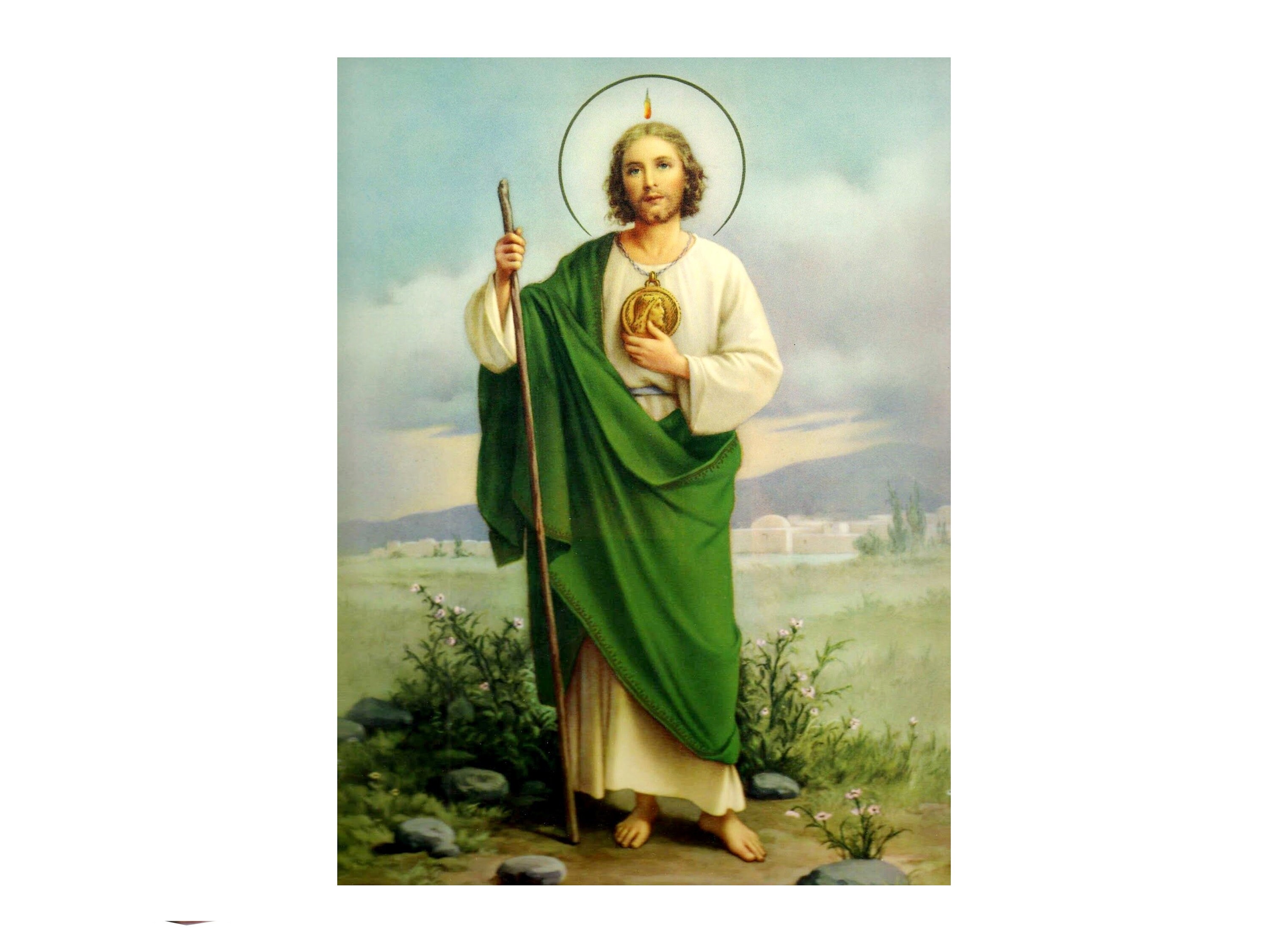 Saint Jude the Apostle St Judas Thaddaeus Saint Judas Tadeo | Etsy