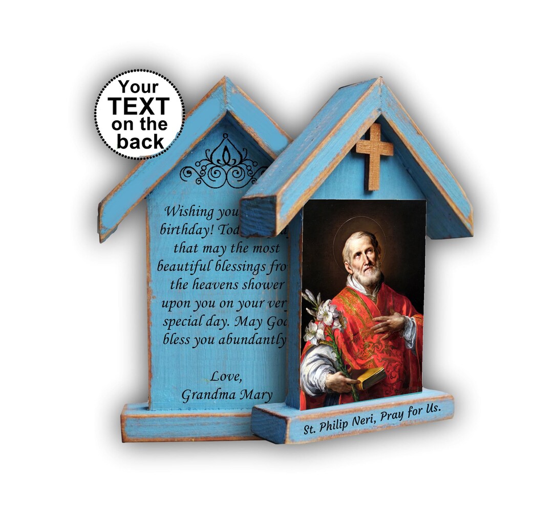 Saint Philip Neri, Religious Home Decor, Saint Philip Neri ...