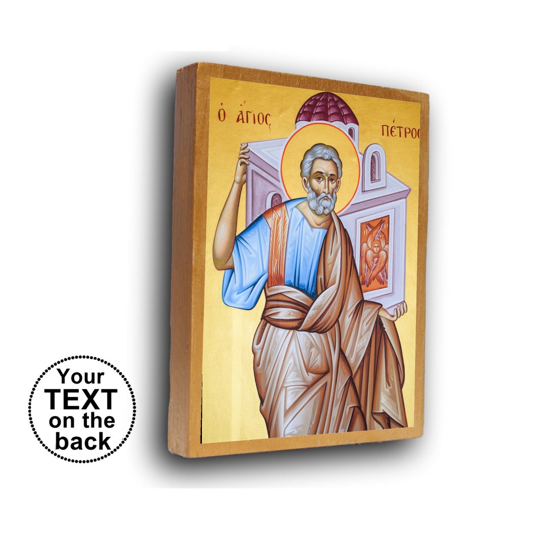 St Peter Icon, Icon of Saint Peter, St Peter the Apostle, Devotional ...