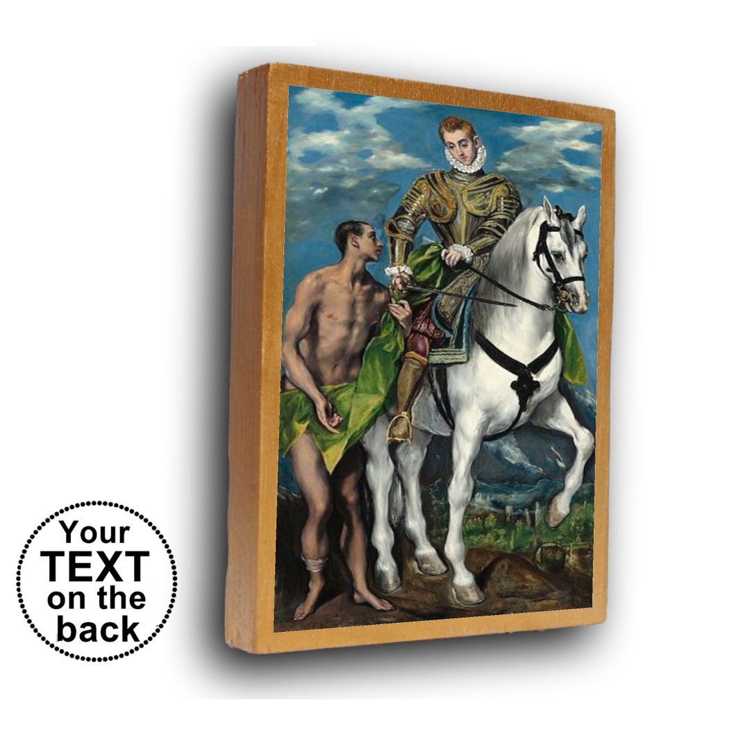 Martin of Tours, Saint Martin Icon, St Martin of Tours, Personalized ...